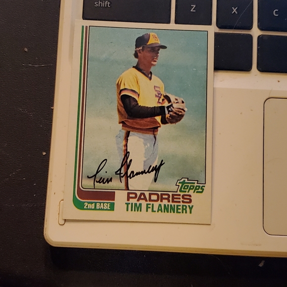 Other | Tim Flannery Baseball Card | Poshmark